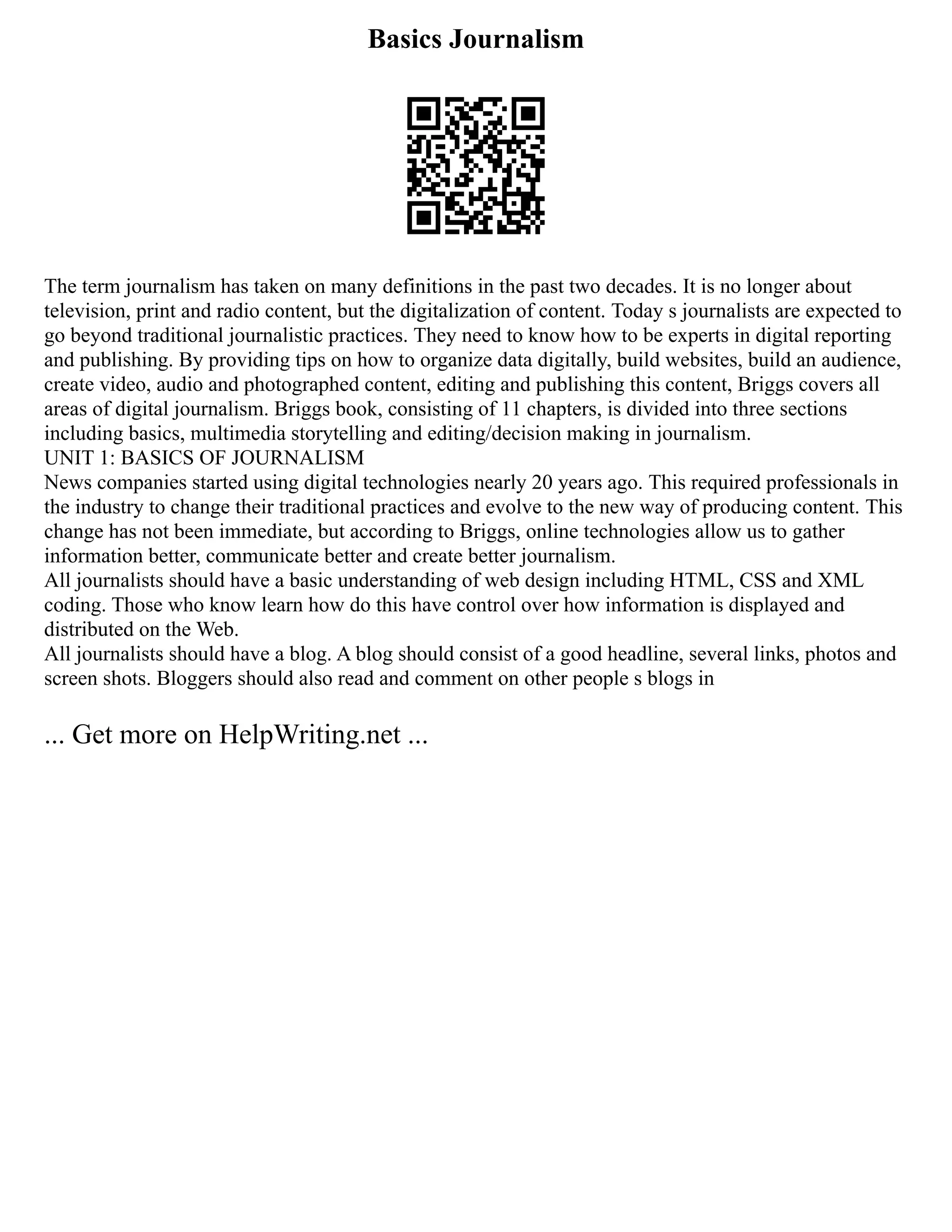 HSC Standard English Module B Sample Essay | PDF