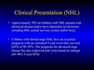HSCT for Pediatric Lymphoma | PPT