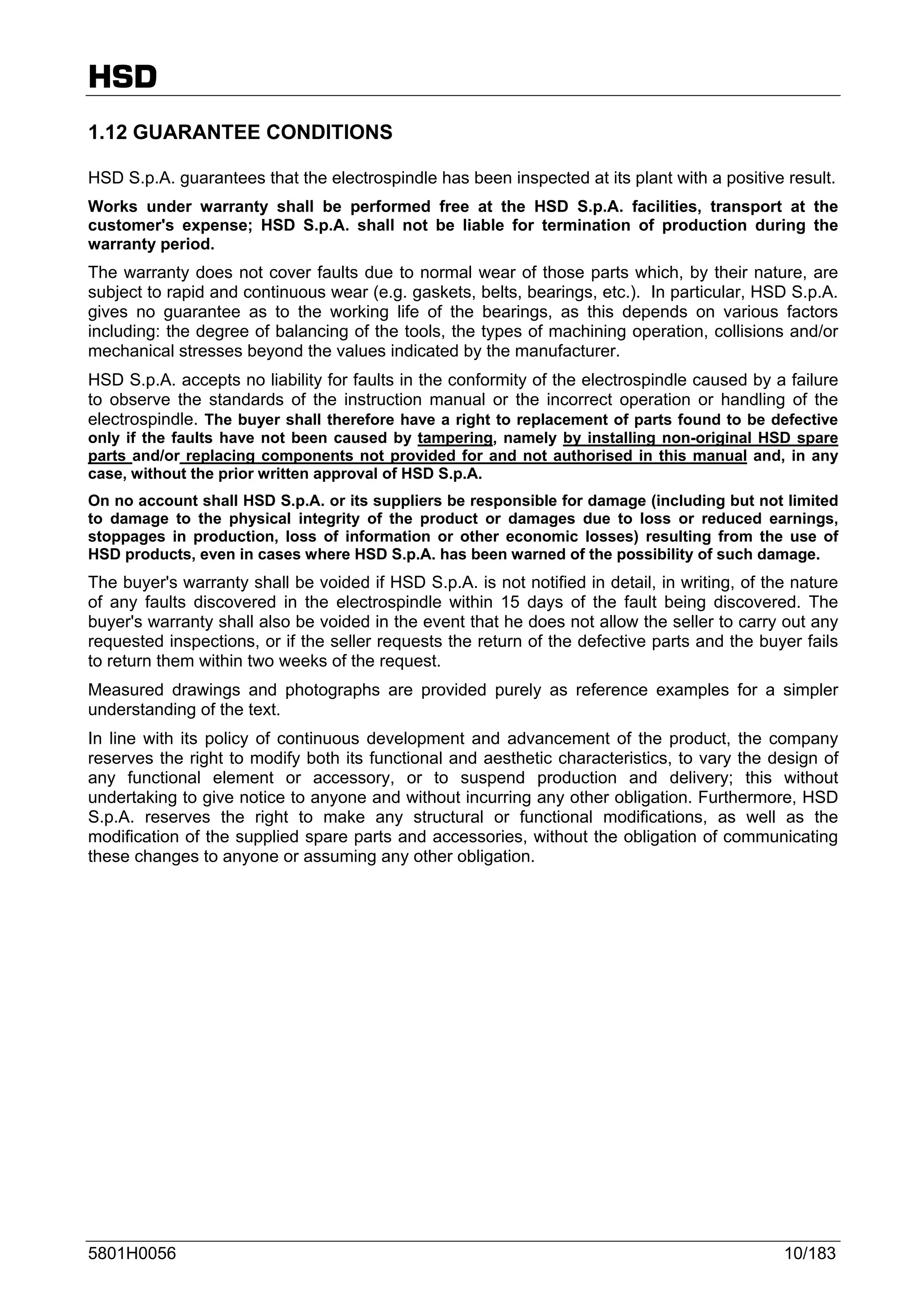 Hsd spindle-manual es929-es919-es915-english | PDF