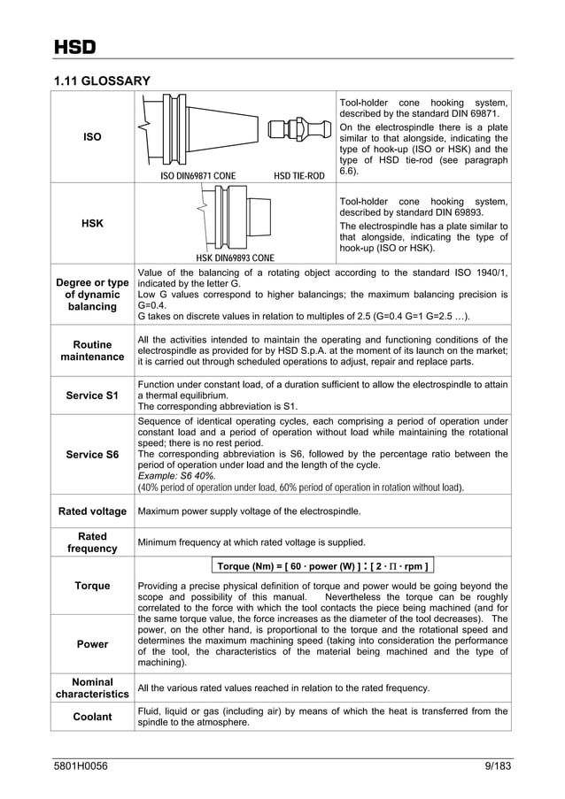 Hsd spindle-manual es929-es919-es915-english | PDF | Computer Software ...