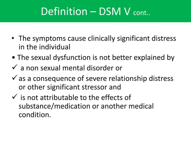 Hypoactive Sexual Desire Disorder (HSDD) in Men | PPTX