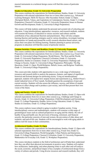 Student-Directed Learning Notes | DOC