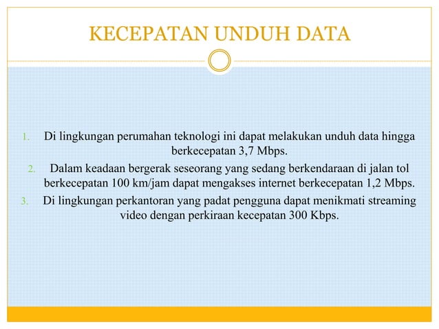 HSDPA | PPT