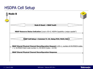 Hsdpa call scenarios | PDF | Operating Systems | Computer Software and Applications