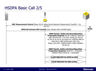Hsdpa call scenarios | PDF | Operating Systems | Computer Software and Applications
