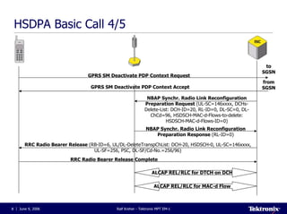 Hsdpa call scenarios | PDF