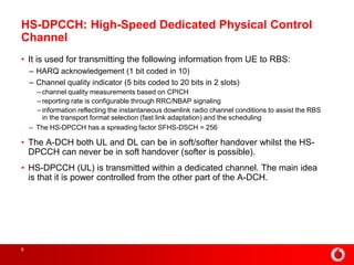 HSDPA Channels.ppt | Computer Networking | Computing