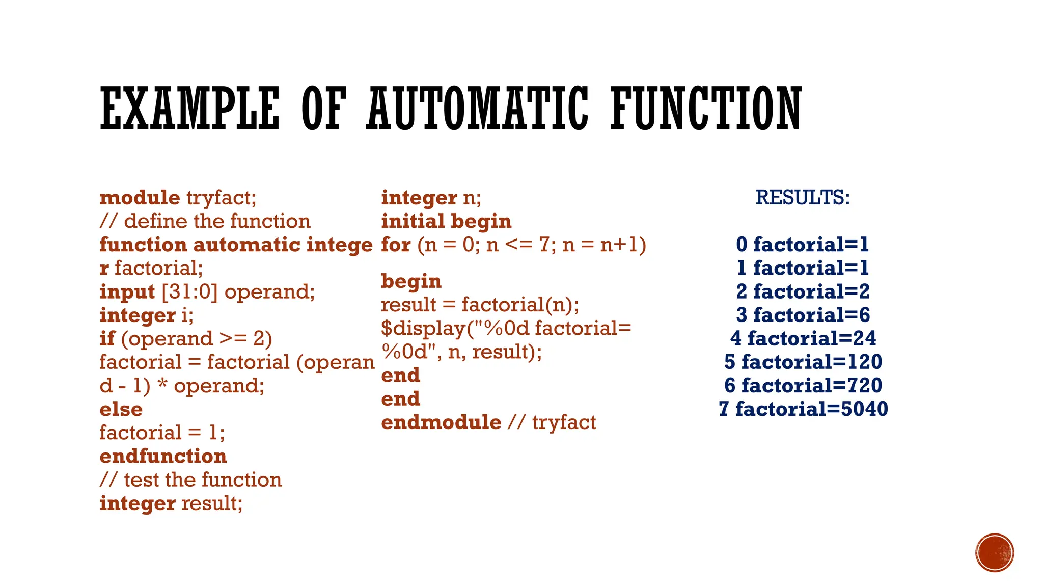 HSDSD Module- (Tasks and Functions).pptx