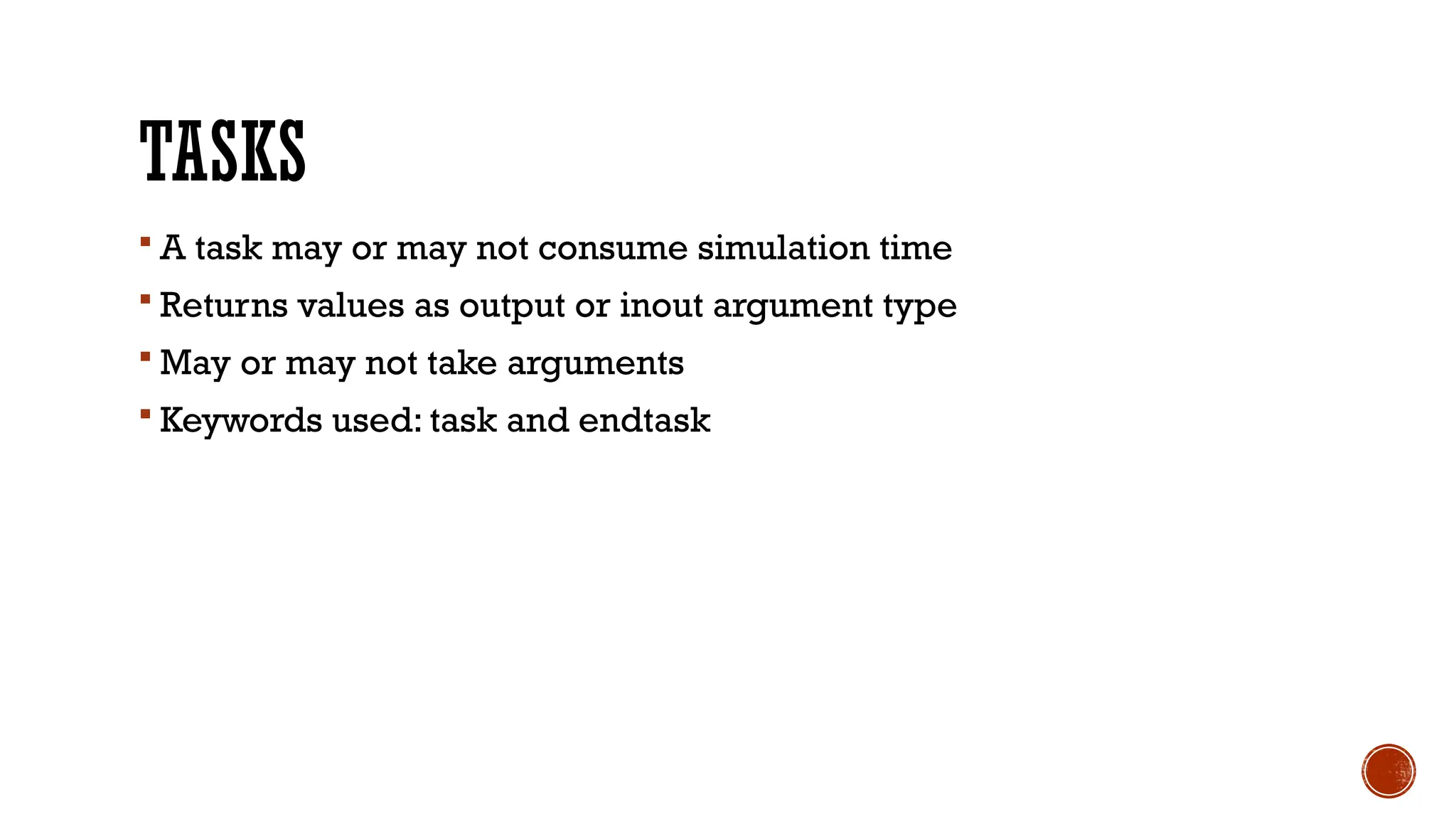 HSDSD Module- (Tasks and Functions).pptx