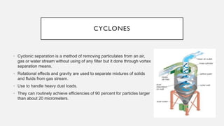 Technologies for Gaseous Pollutants & Particulate Matter | PPT