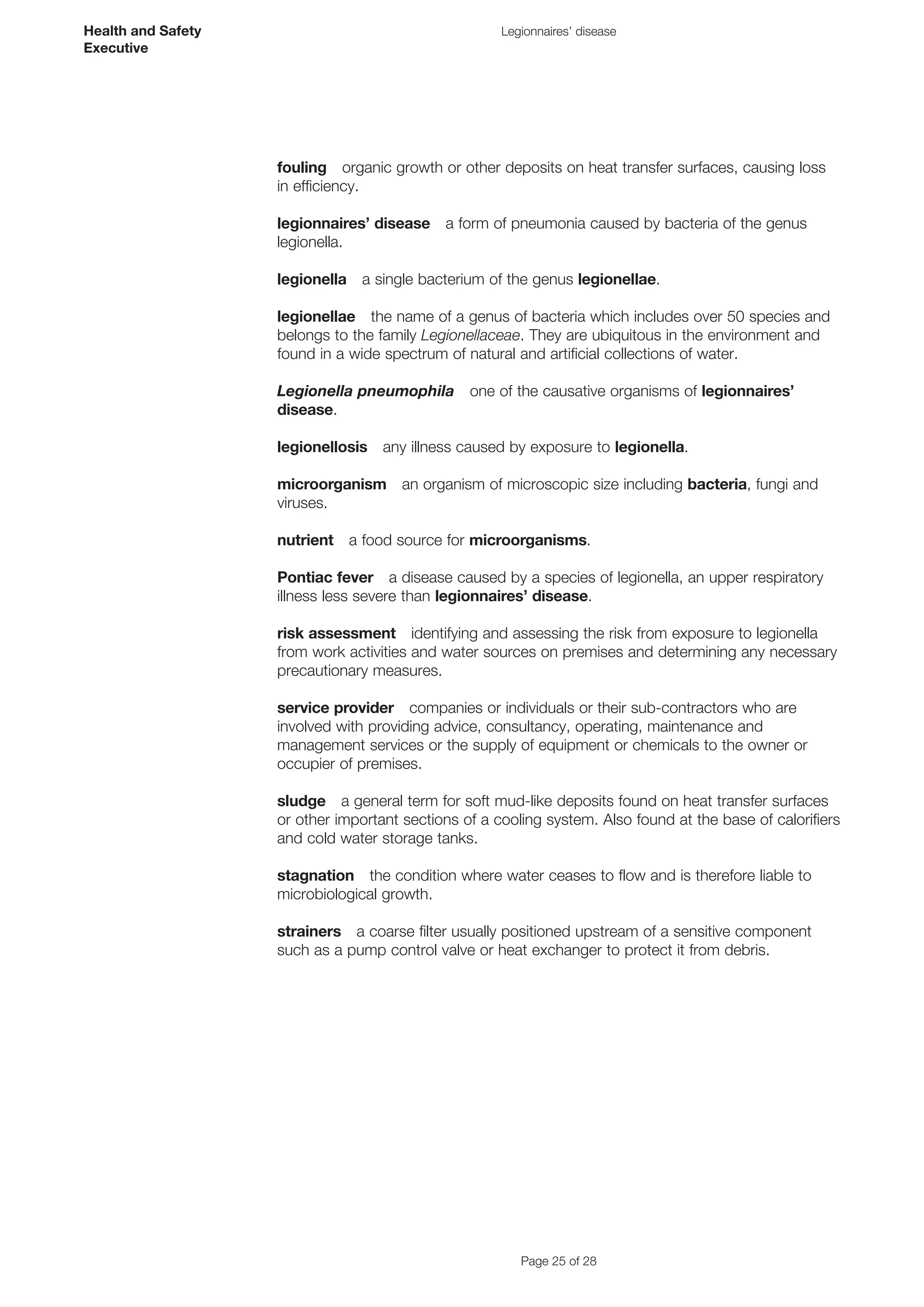 Hse acop-l8-legionnaires-disease-the control-of-legionella-in-water ...