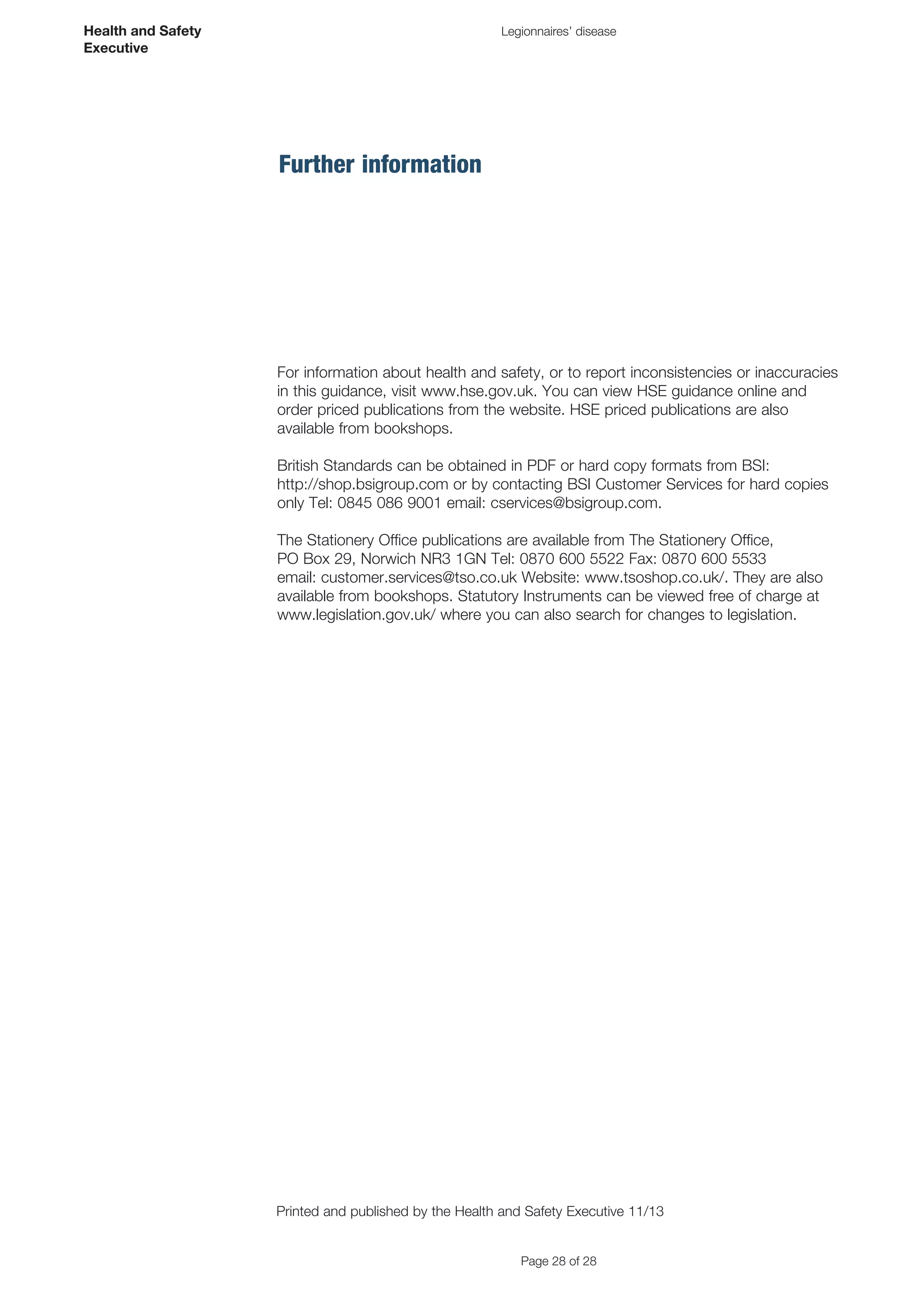 Hse acop-l8-legionnaires-disease-the control-of-legionella-in-water ...