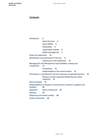 Hse acop-l8-legionnaires-disease-the control-of-legionella-in-water ...