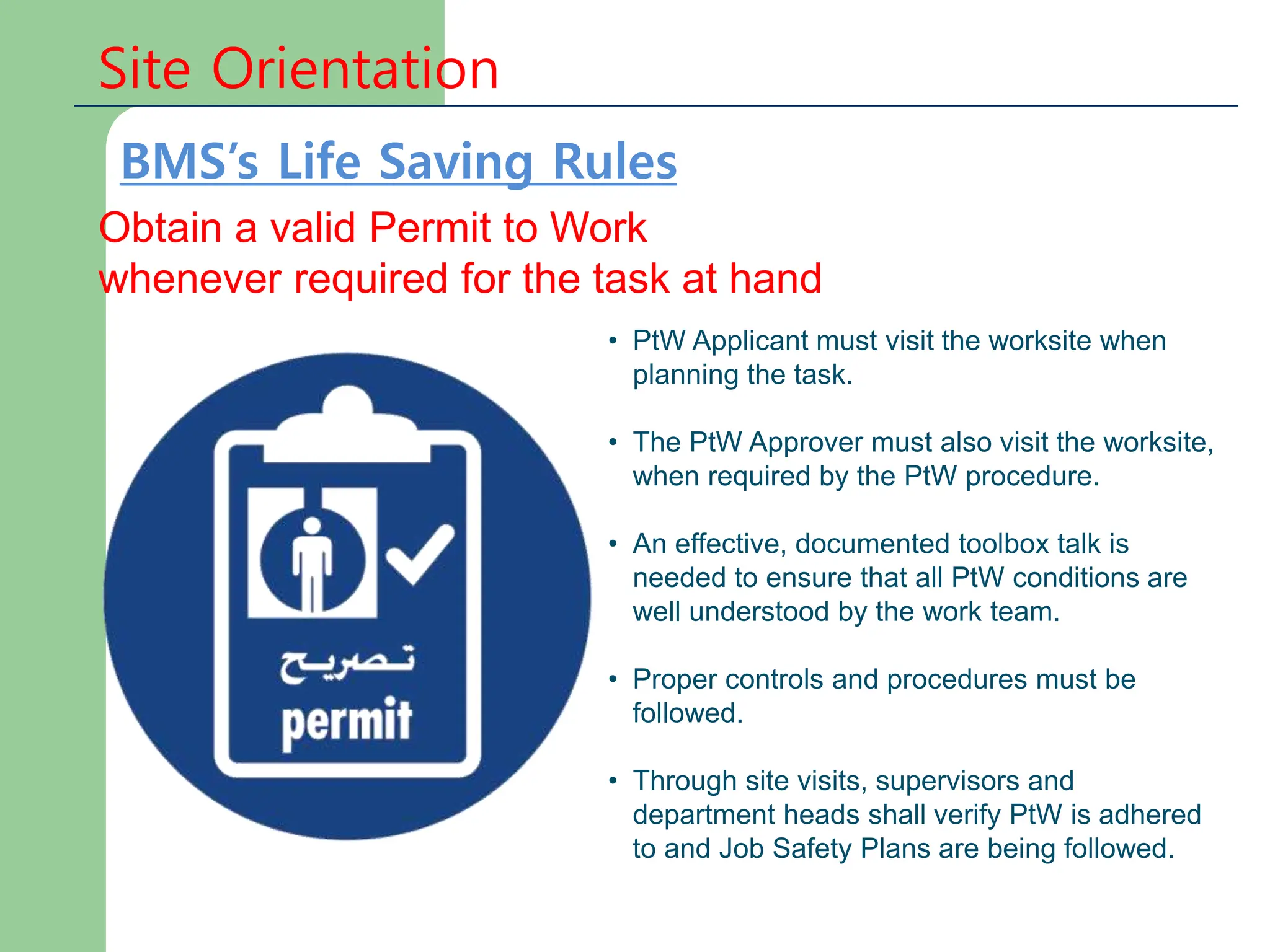 HSE-BMS-001 HSE Induction.ppt HSE Induction for newly hired employees | PPT