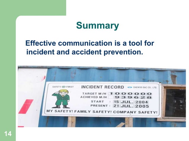 HSE-BMS-005 Conducting Toolbox Meeting.ppt | First Aid | Injuries
