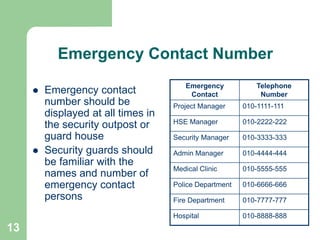 HSE-BMS-007 Security Management.ppt