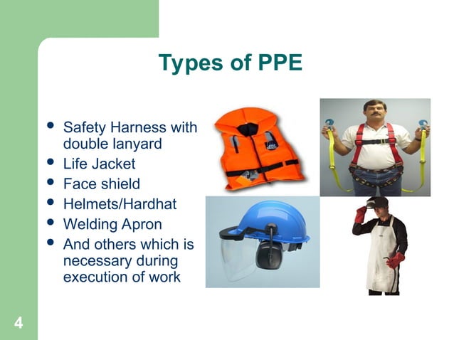 HSE-BMS-008 PPE(Personal Protective Equipment).ppt | Eye and Vision ...
