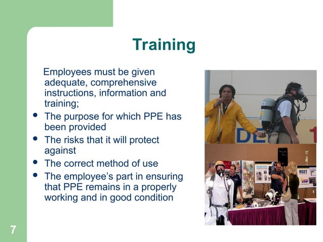 HSE-BMS-008 PPE(Personal Protective Equipment).ppt | Eye and Vision ...