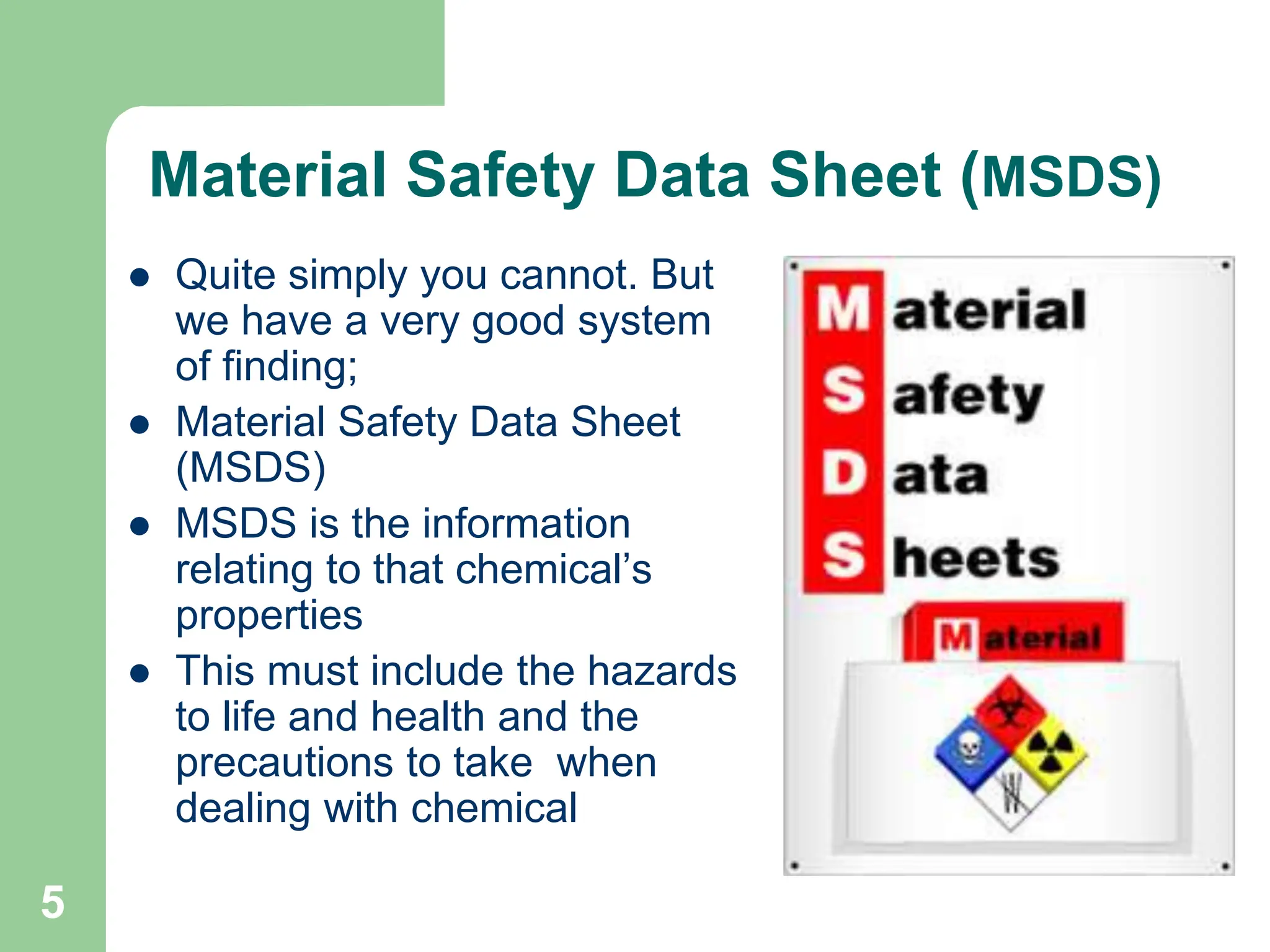 HSE-BMS-009 COSHH & MSDS.pptHSE-BMS-009 COSHH & MSDS.pptSE-BMS-009 ...