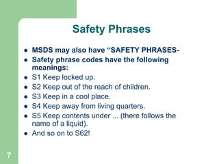 HSE-BMS-009 COSHH & MSDS.pptHSE-BMS-009 COSHH & MSDS.pptSE-BMS-009 ...