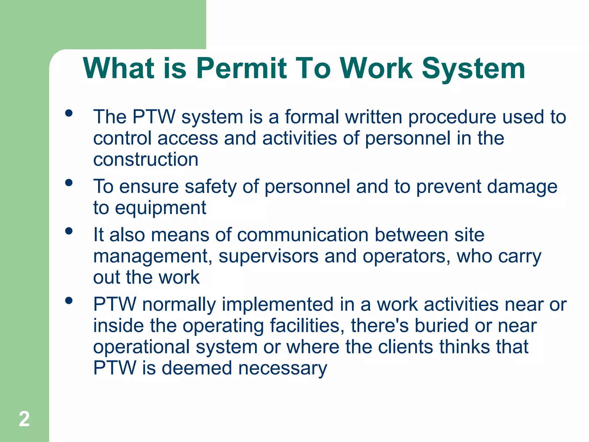 HSE-BMS-010 Permit To Work.ppt