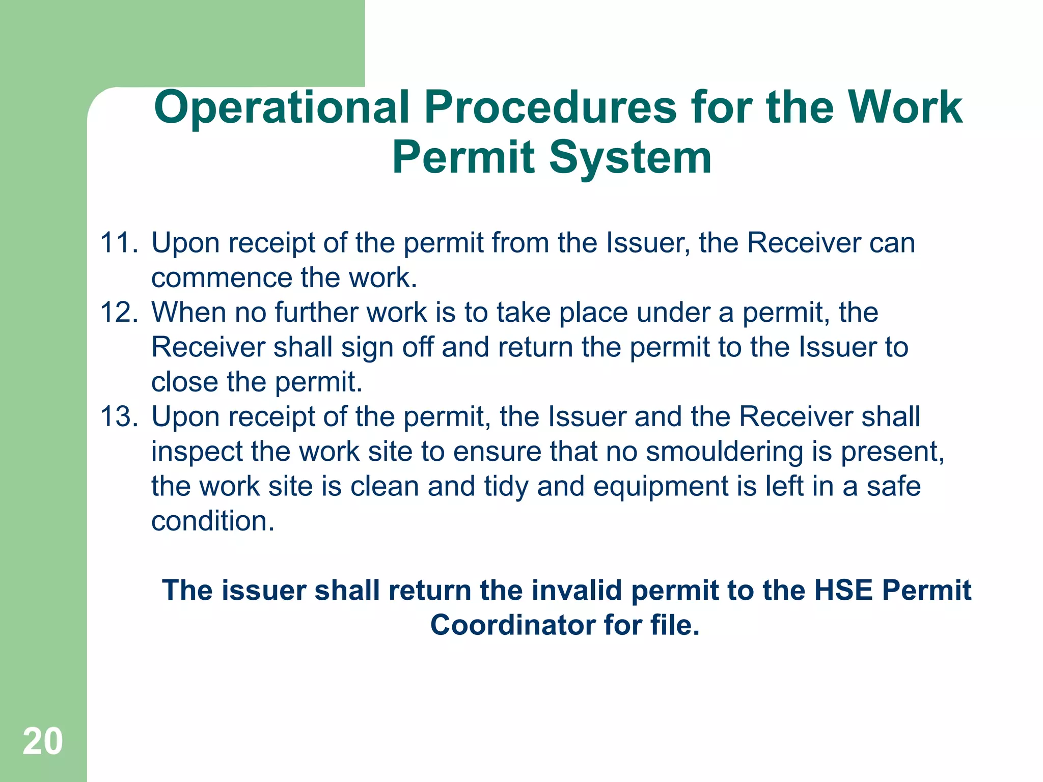 HSE-BMS-010 Permit To Work.ppt