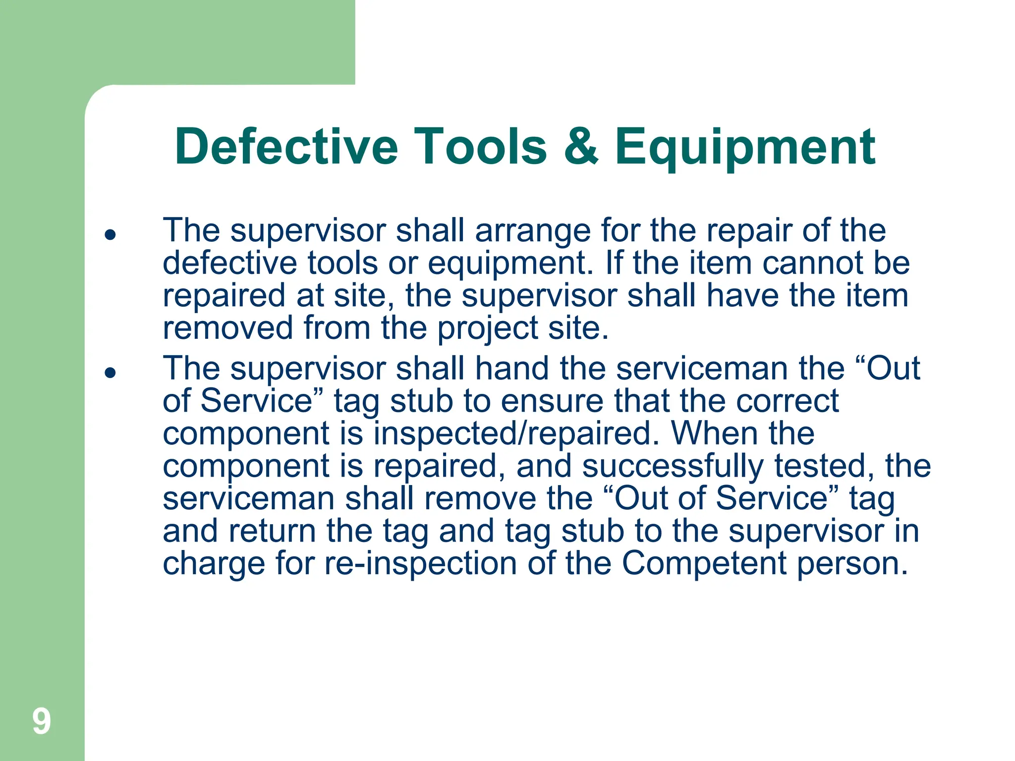 HSE-BMS-013 Color Coding and Inspection.ppt
