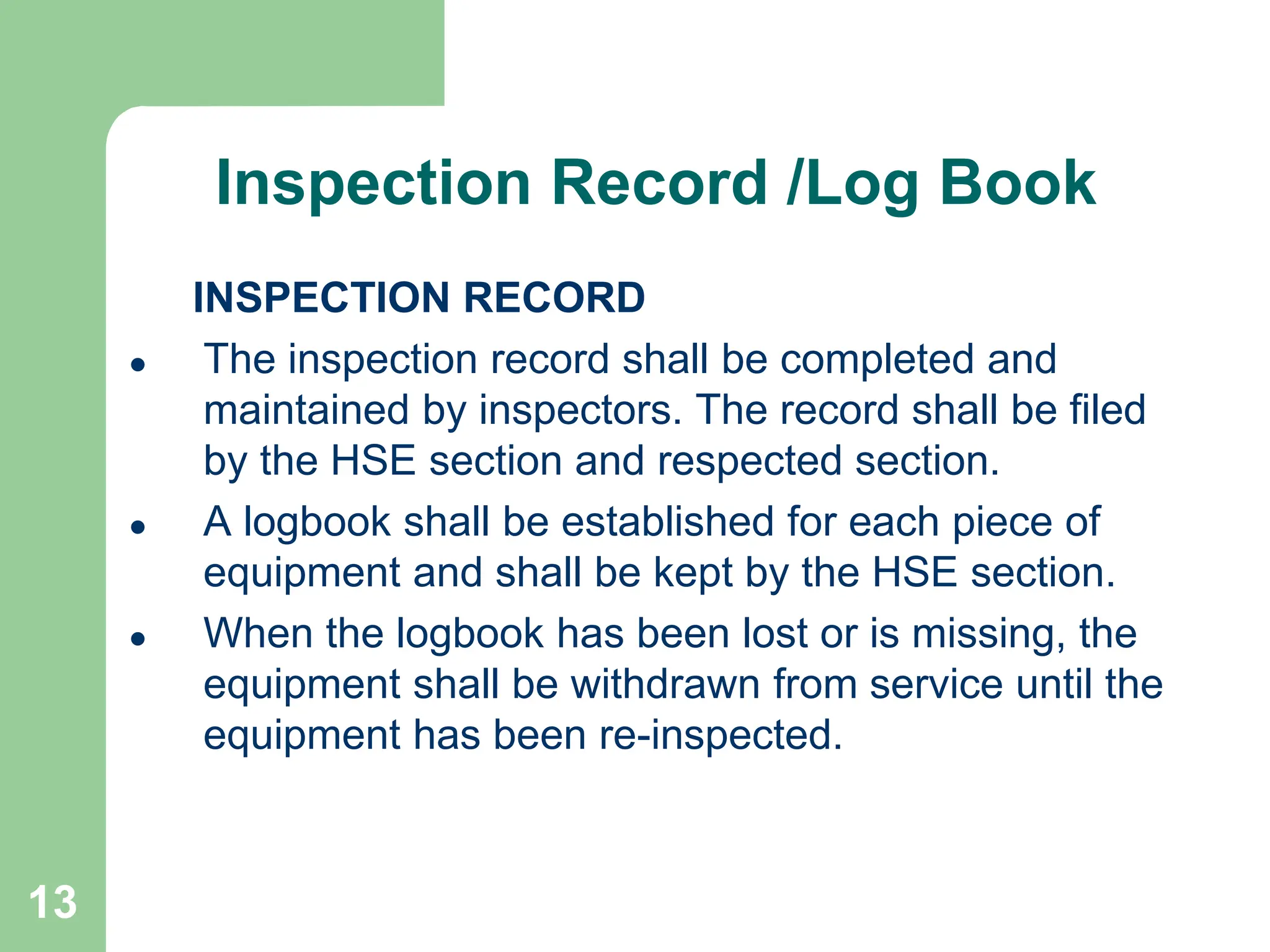 HSE-BMS-013 Color Coding and Inspection.ppt