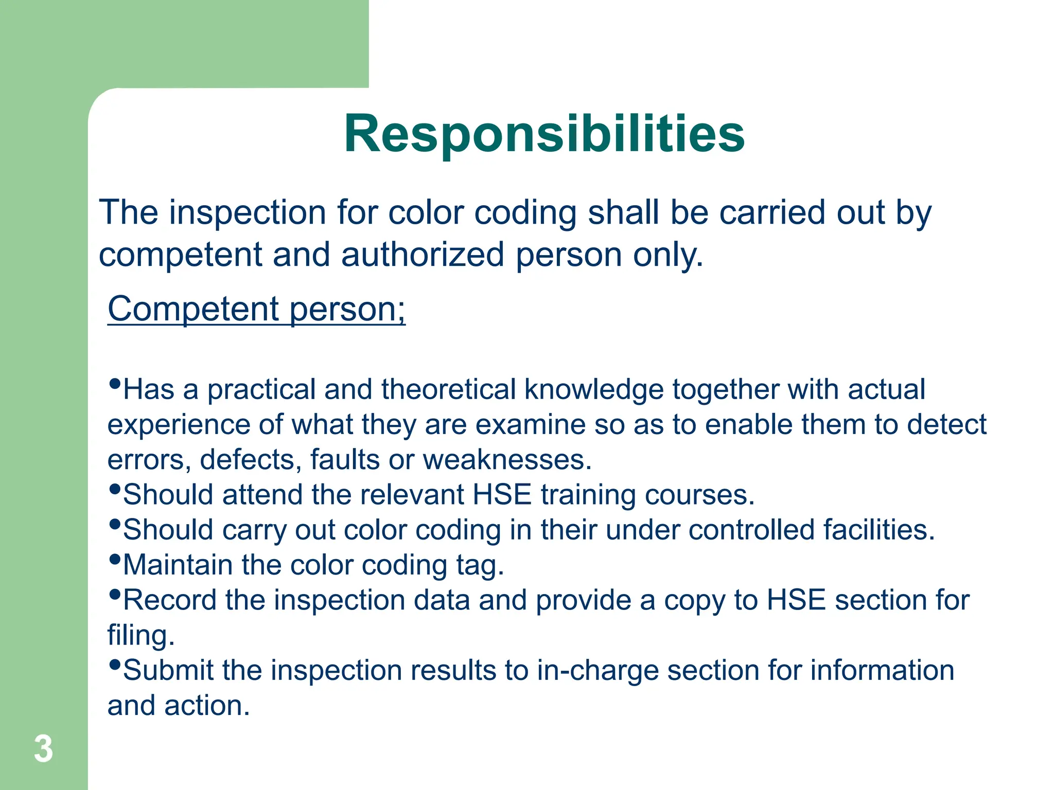 HSE-BMS-013 Color Coding and Inspection.ppt