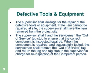 HSE-BMS-013 Color Coding and Inspection.ppt