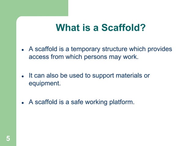 HSE-BMS-018 Scaffolding Safety.......ppt