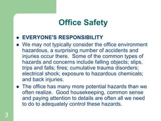 HSE-BMS-048 Office Safety.ppt presentation | PPT