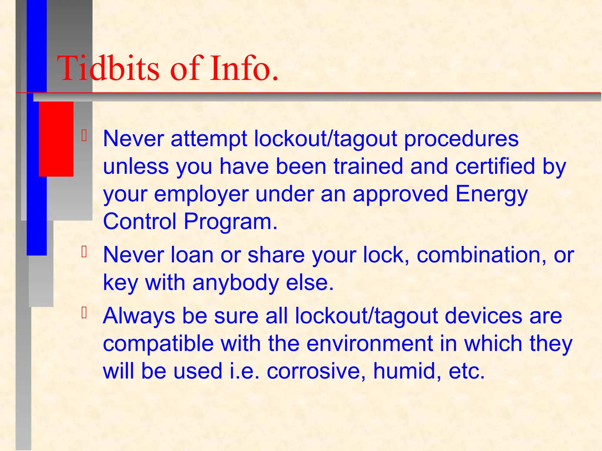 health and safety - COHE Lock out tag out.ppt