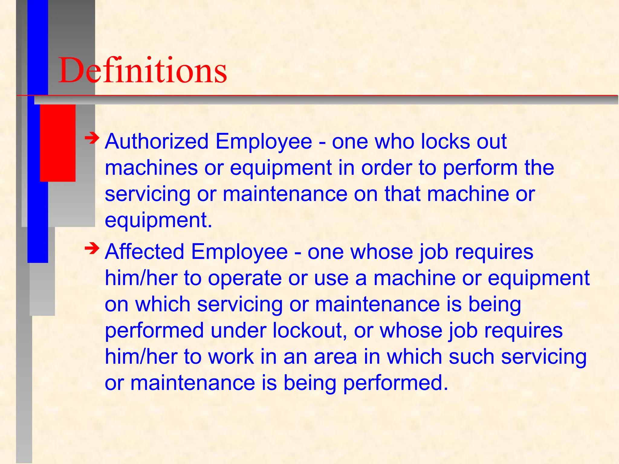 health and safety - COHE Lock out tag out.ppt