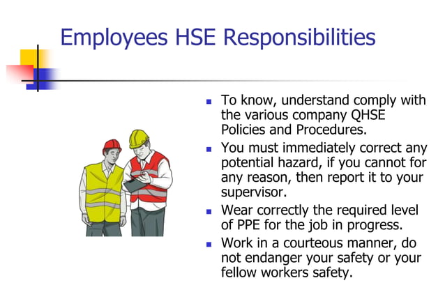 HSE-INDUCTION-TRAINING.ppt | Indoor Environmental Quality | Home & Garden