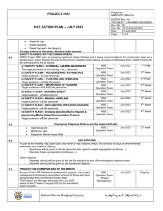 HSE Action Plan - July 2023.pdf