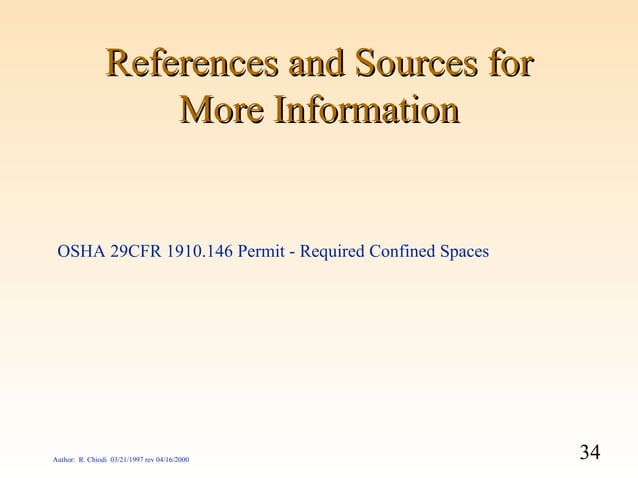 Hse Alert 162 07 Confined Space Entry Ppt