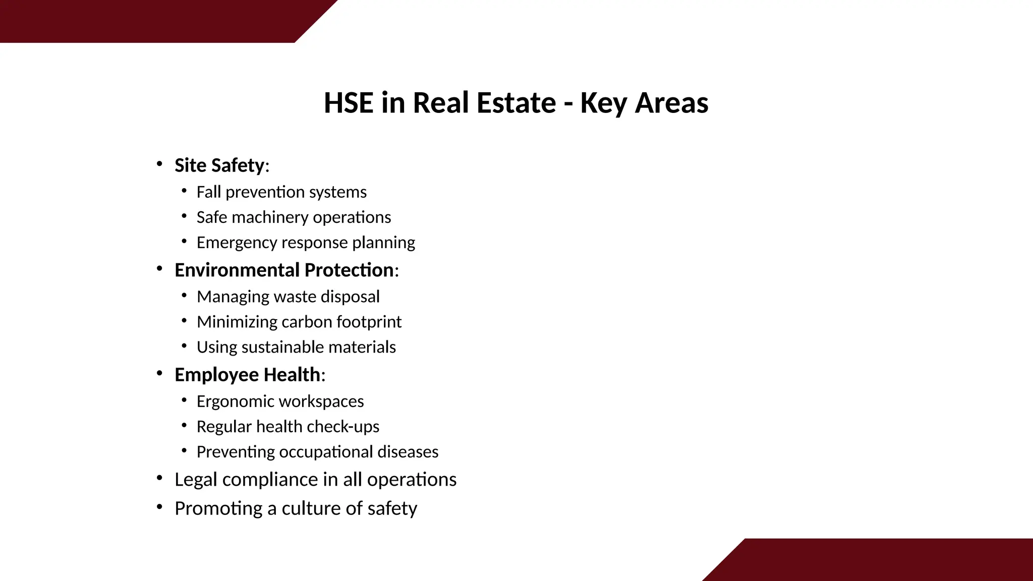 health safety and environment presentation | PPTX
