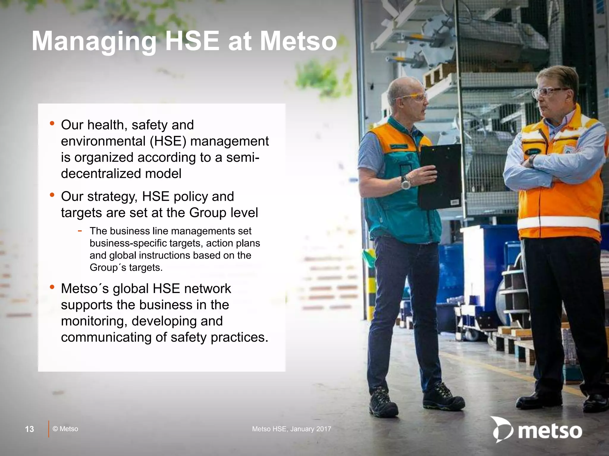 HSE at Metso | PPTX
