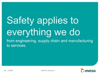 HSE at Metso | PPTX