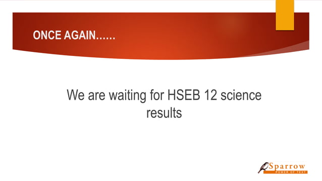 Analyzing HSEB 12 Science Results Situation | PPT