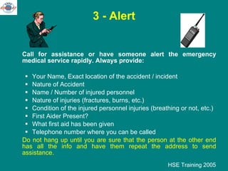 Hse First Aid, Cpr | PPT