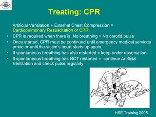 Hse First Aid, Cpr | PPT