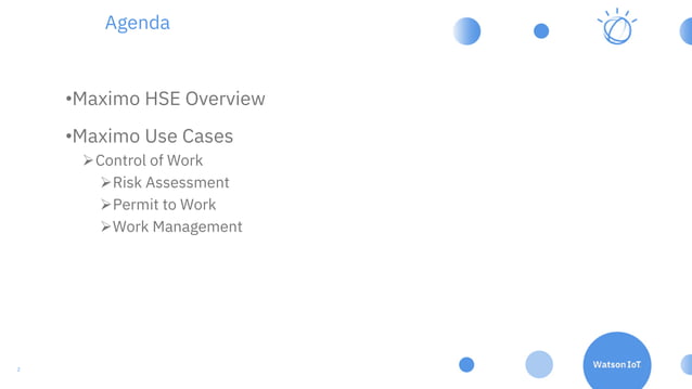 Learn how to use Maximo HSE to Add a Layer of Control on Top of your ...