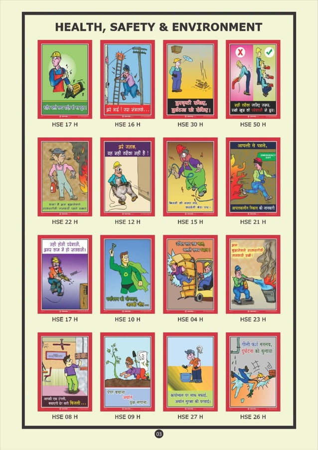 Create Awareness Through HSE Posters | PDF
