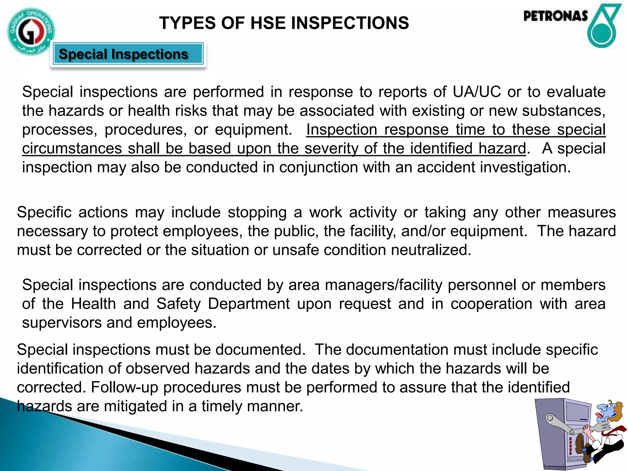Hse inspection presentation | PPTX