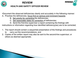 Hse inspection presentation | PPTX