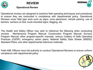 Hse inspection presentation | PPTX
