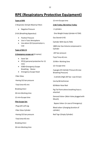 HSE interview for the Health and Safety Engineer for | PDF