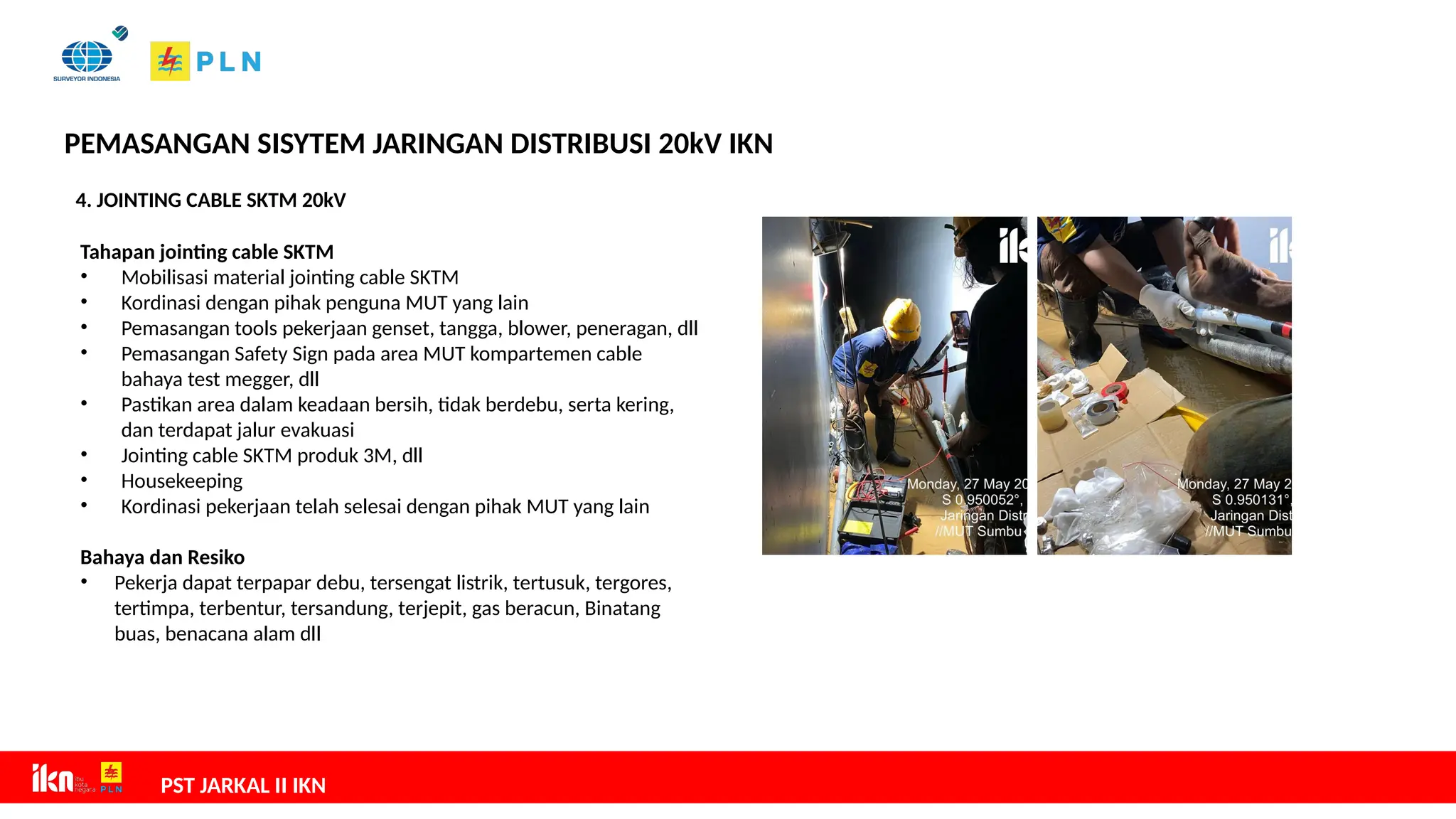 PROYEK KONSTRUKSI 20KV MULTI UTILITY TUNNEL | PPTX